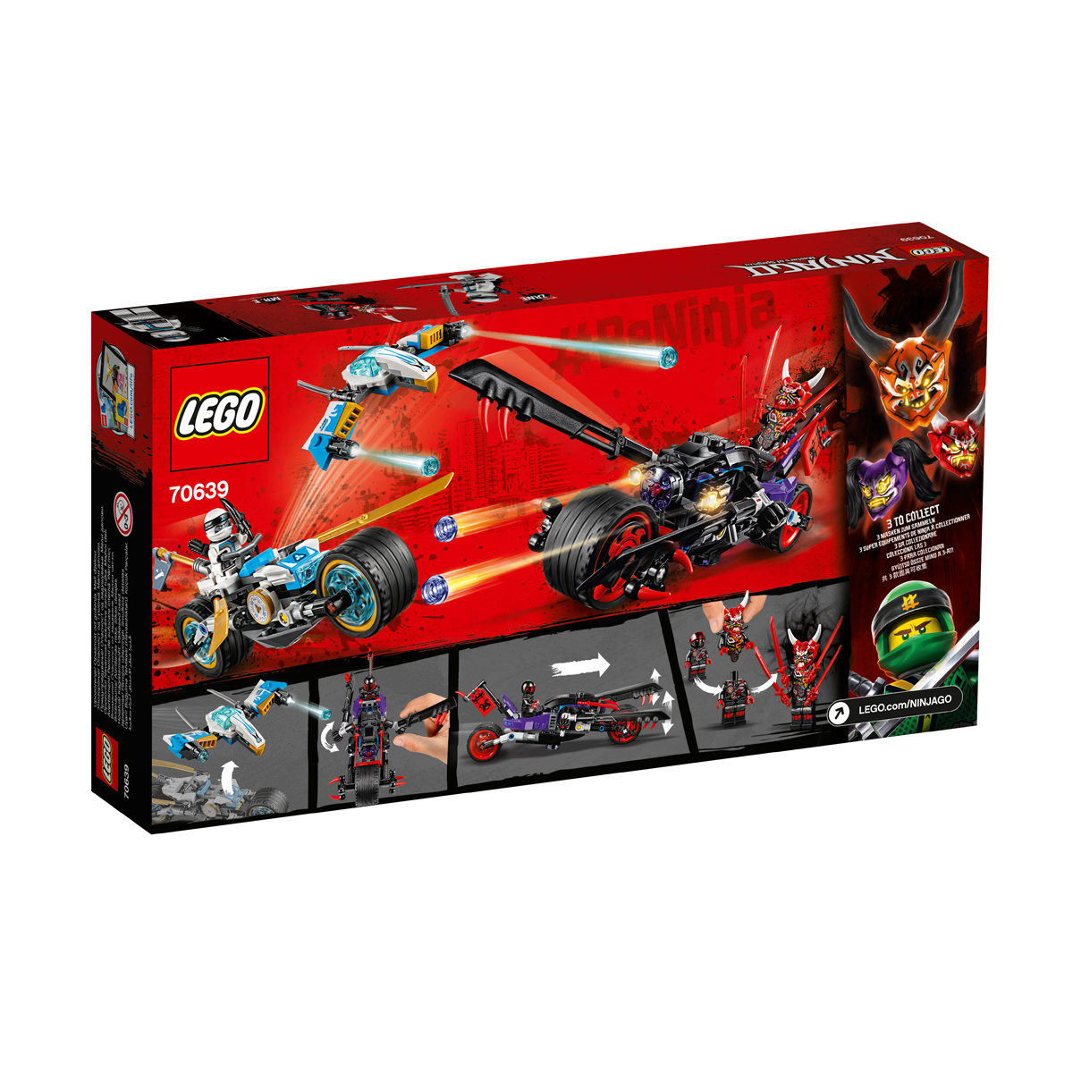 LEGO Ninjago Street Race of Snake Jaguar - 70639 | Kmart