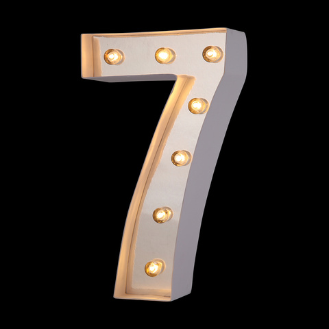 Party Light - Number 7 | Kmart