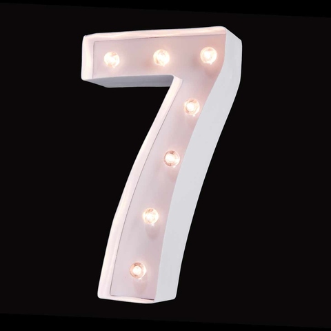 Number 7 Standing Light | Kmart