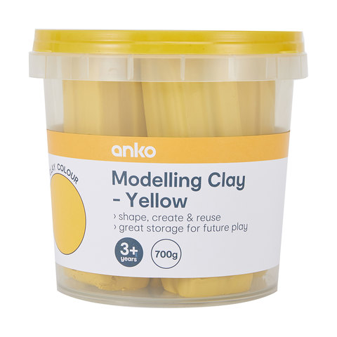 Modelling Clay Yellow - Kmart
