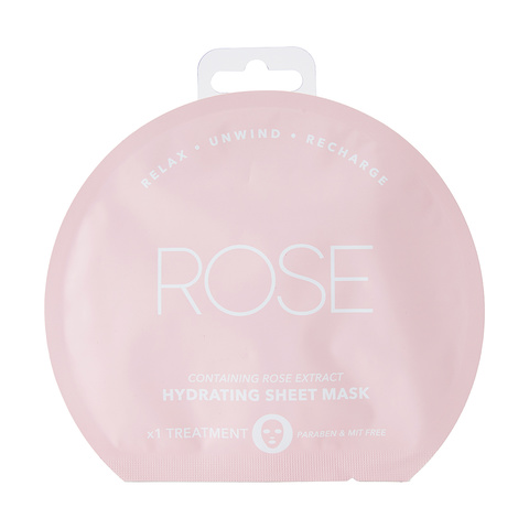 Hydrating Sheet Mask with Rose | Kmart