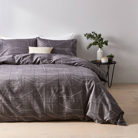 George Quilt Cover Set - Double Bed | Kmart