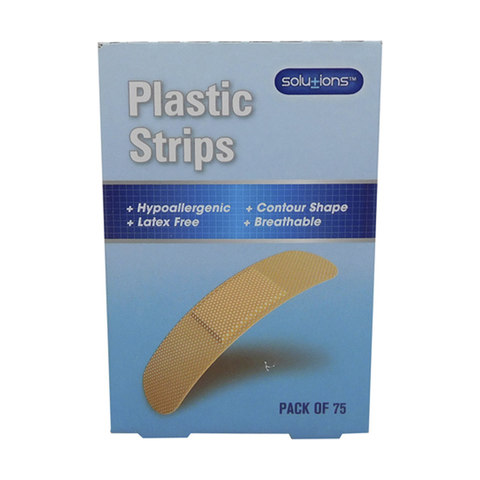75 Pack Solutions Plastic Strips | Kmart