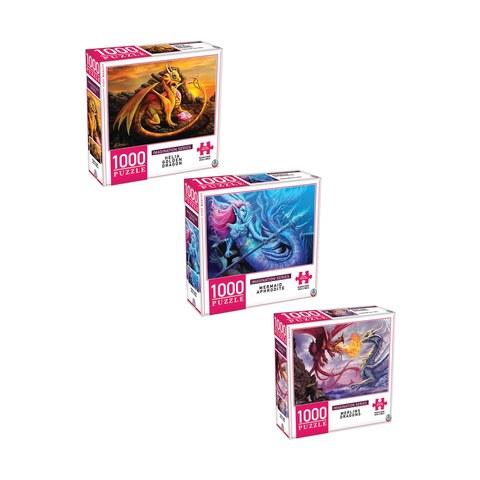1000 Piece Imagination Series Puzzle Set - Assorted | Kmart