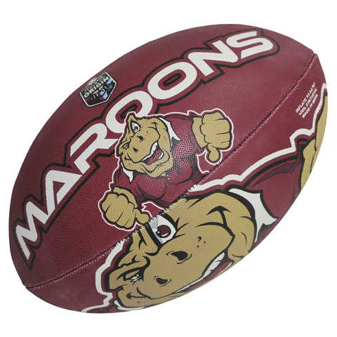 State of Origin QLD Supporter Rugby Ball - QLD | Kmart