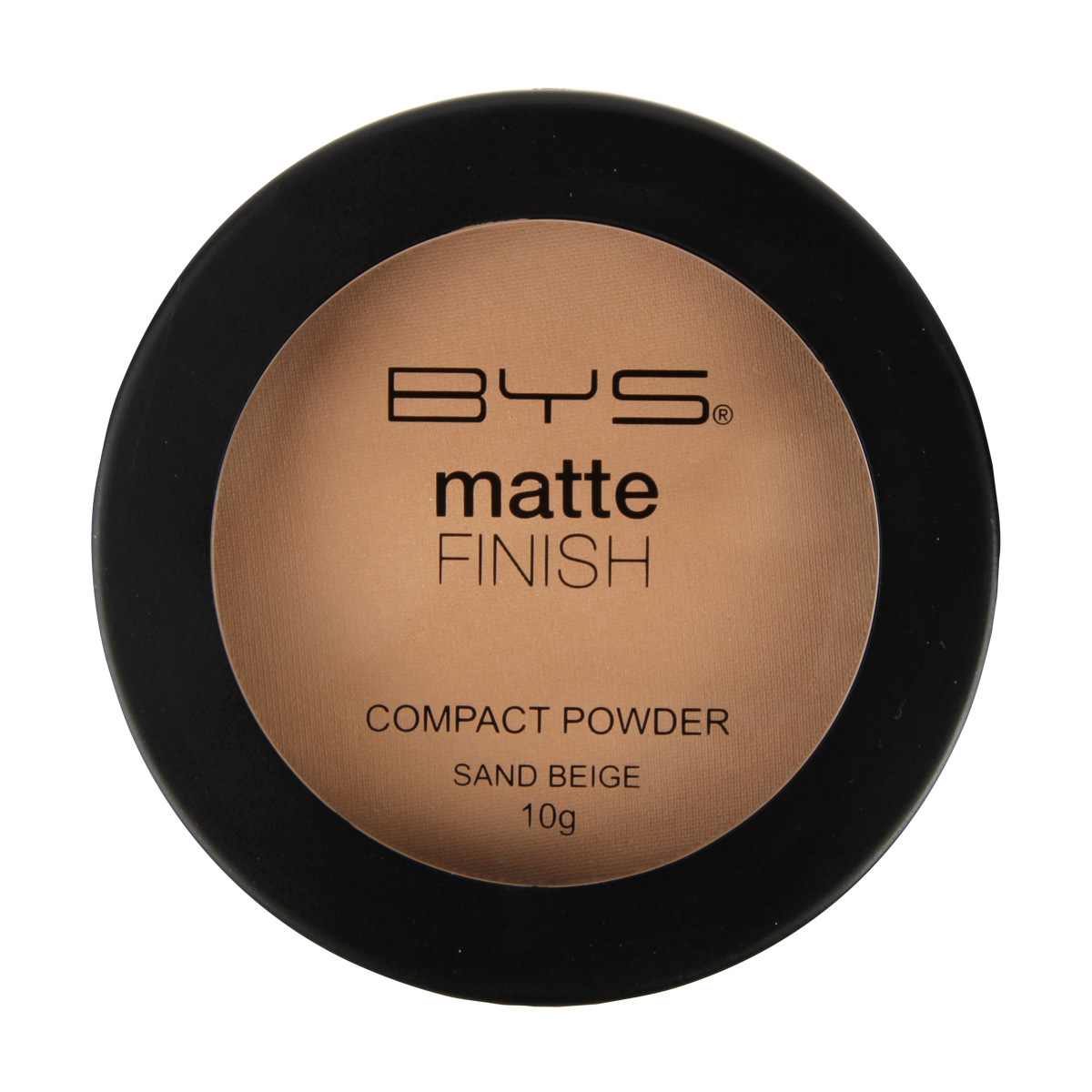 BYS Matte Finish Compact Powder 10g - Sand Beige | Kmart
